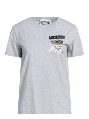 Moschino MOSCHINO Cotton T-Shirt Grey