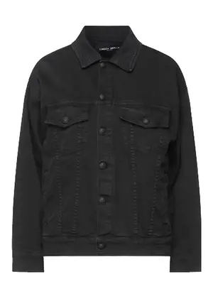 FRANKIE MORELLO Denim Trucker Jacket - Black