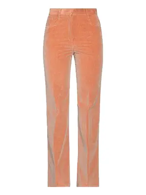 Beatrice B Striped Corduroy Pants Orange