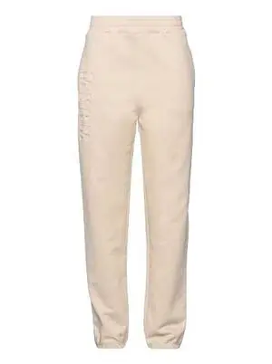 MSGM Cotton Blend Tapered Sweatpants - Beige
