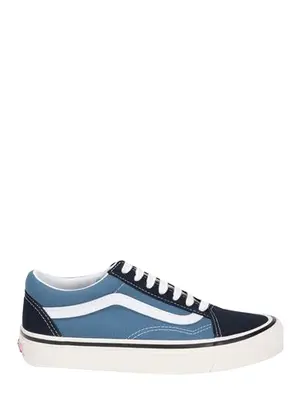 VANS Ua Old Skool 36 Dx Sneakers Size Textile Fibers, Soft Leather - Blue