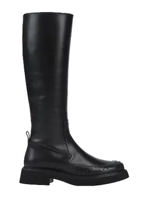 TOD'S Leather Boots - Black