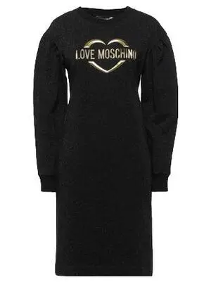 Moschino Mini T-shirt Dress - Black