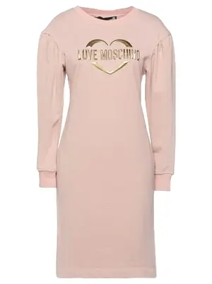 Moschino Mini T-shirt Dress - Pink