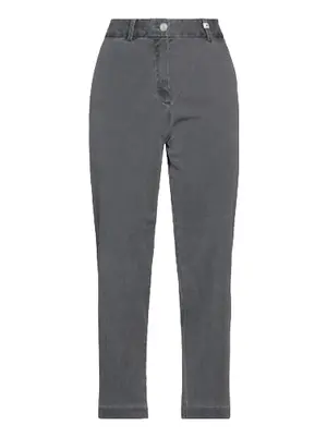 MYTHS MYTHS Tapered Gabardine Chinos Grey