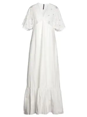 MANILA GRACE MANILA GRACE Maxi Dress White