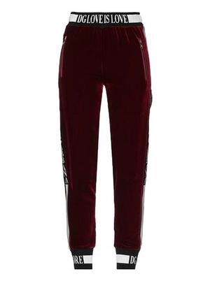 DOLCE & GABBANA DOLCE & GABBANA Tapered Velvet Pants