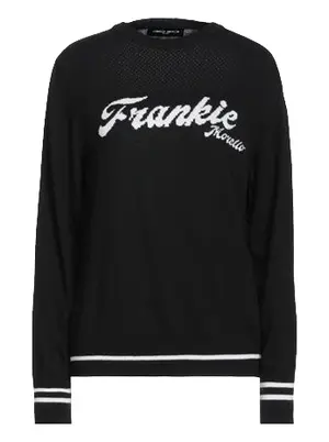 FRANKIE MORELLO FRANKIE MORELLO Leopard-Print Sweater Black