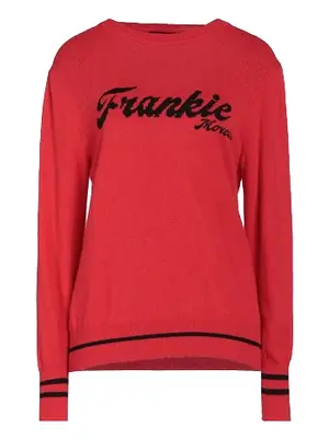 FRANKIE MORELLO Leopard-print Sweater - Red