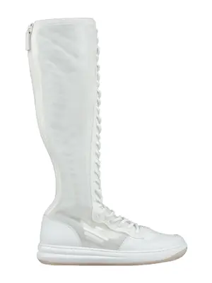 Emporio Armani Boots With Brand Logo - White