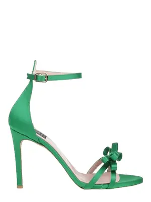 ISLO ISABELLA LORUSSO ISLO ISABELLA LORUSSO Satin Sandals Green