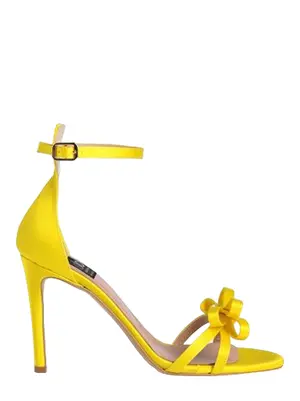 ISLO ISABELLA LORUSSO ISLO ISABELLA LORUSSO Satin Sandals Yellow