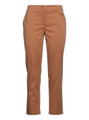 Patrizia Pepe PATRIZIA PEPE Straight-Leg Cropped Trousers Beige