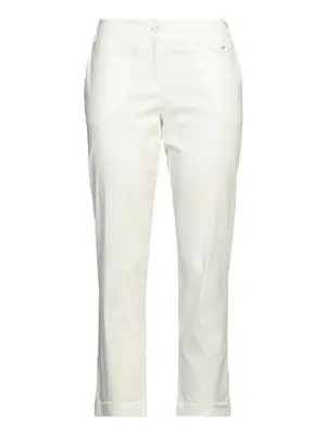 Patrizia Pepe PATRIZIA PEPE Straight-Leg Cropped Trousers Off White