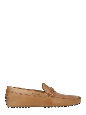 TOD'S Loafers In Leather Camel