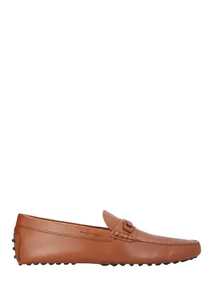 TOD'S Loafers In Leather Tan