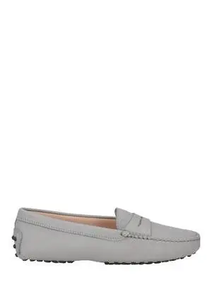 TOD'S Loafers In Calfskin Grey