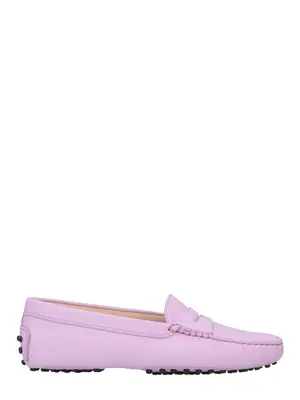 TOD'S Loafers In Calfskin Light Purple