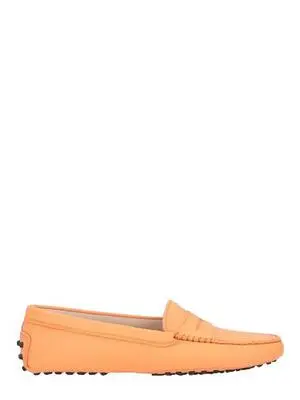 TOD'S Loafers In Calfskin Mandarin