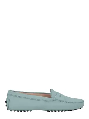 TOD'S Loafers In Calfskin Sage Green