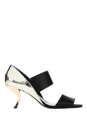 ROGER VIVIER ROGER VIVIER Textile And Leather Sandals