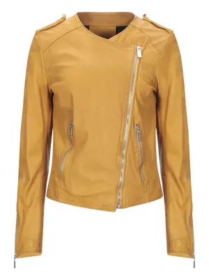 MASTERPELLE MASTERPELLE Biker Jacket Ocher