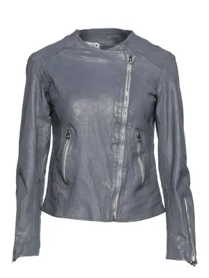 MASTERPELLE MASTERPELLE Biker Jacket Slate Blue