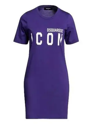 Dsquared2 Icon Mini Dress Purple