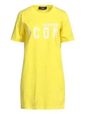 Dsquared2 Icon Mini Dress Yellow