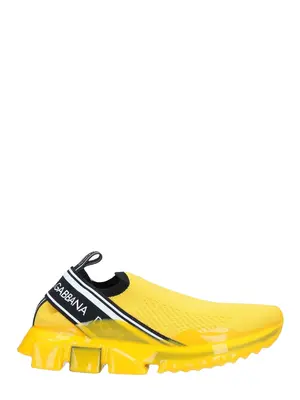 Dolce & Gabbana DOLCE & GABBANA Sock Sneakers Yellow