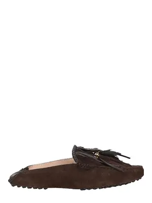 TOD'S TOD'S Leather Mules Brown