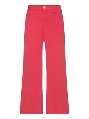 MANILA GRACE MANILA GRACE Wide Leg Trousers Red