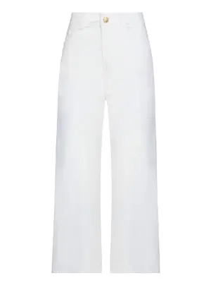 MANILA GRACE MANILA GRACE Wide Leg Trousers White