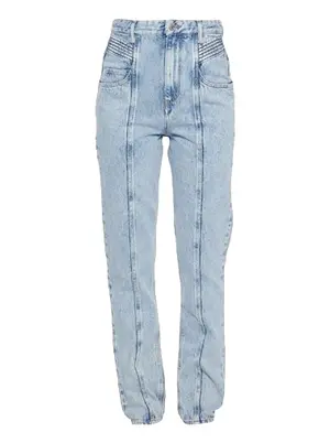 MARANT ETOILE Straight-leg Denim Jeans - Blue