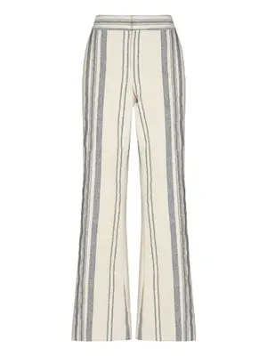 MONSE Striped Straight-Leg Pants