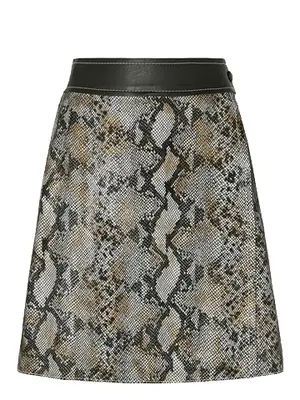 STAND STUDIO Mini Flared Skirt - Black