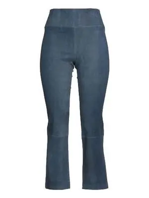 Sprwmn SPRWMN Lambskin Bootcut Pants Blue