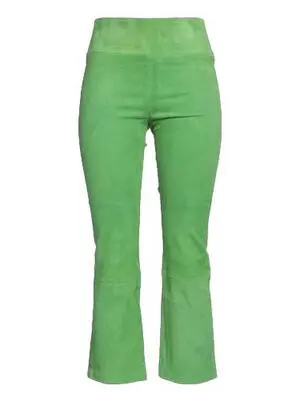 Sprwmn SPRWMN Lambskin Bootcut Pants Green