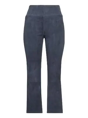 Sprwmn SPRWMN Lambskin Bootcut Pants Navy