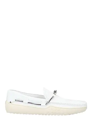 TOD'S TOD'S Leather Loafers White