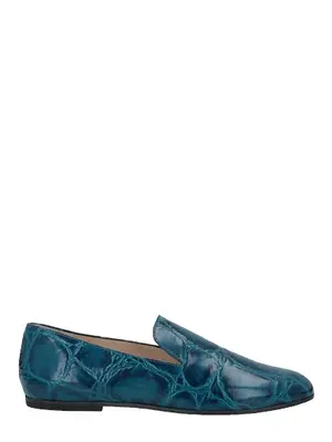 TOD'S TOD'S Calfskin Loafers Green