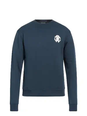 Roberto Cavalli Cotton French Terry Sweatshirt - Blue