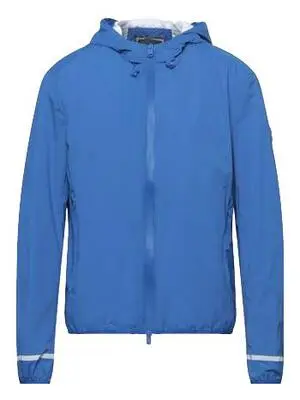 HARMONT & BLAINE Nylon And Elastane Hooded Jacket - Blue