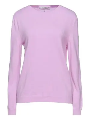 Valentino Garavani Knitted Sweater With Studs - Purple