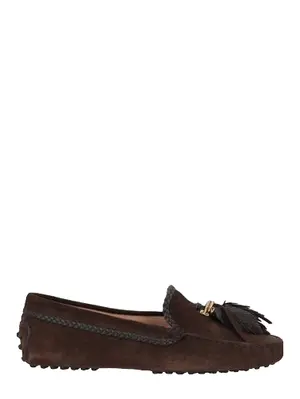 TOD'S TOD'S Loafers In Light Soft Leather With Tassels Brown