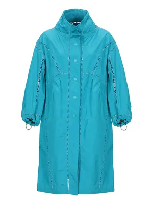 Ermanno Scervino ERMANNO SCERVINO Overcoat & Trench Coat Turquoise