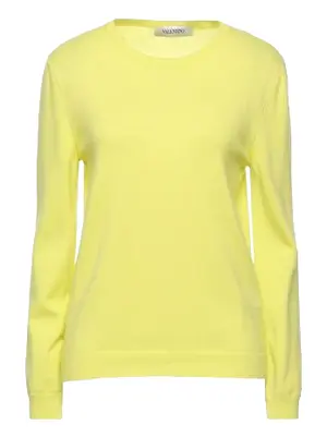 Valentino Garavani Cashmere Studded Sweater Acid Green
