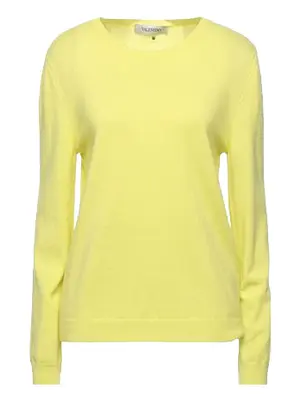 Valentino Garavani Cashmere Studded Sweater - Yellow