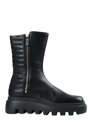 VIC MATIE Ankle Boots In Leather - Black