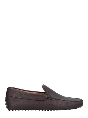 TOD'S TOD'S Leather Driving Loafers Brown